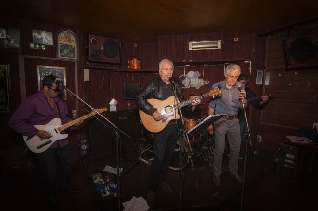 Tony Burrows + the hooligans